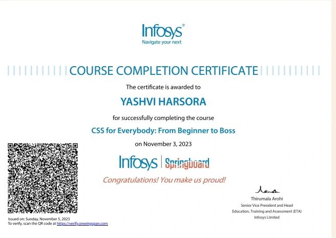 YASHVI HARSORA posted on LinkedIn YASHVI HARSORA posted on LinkedIn