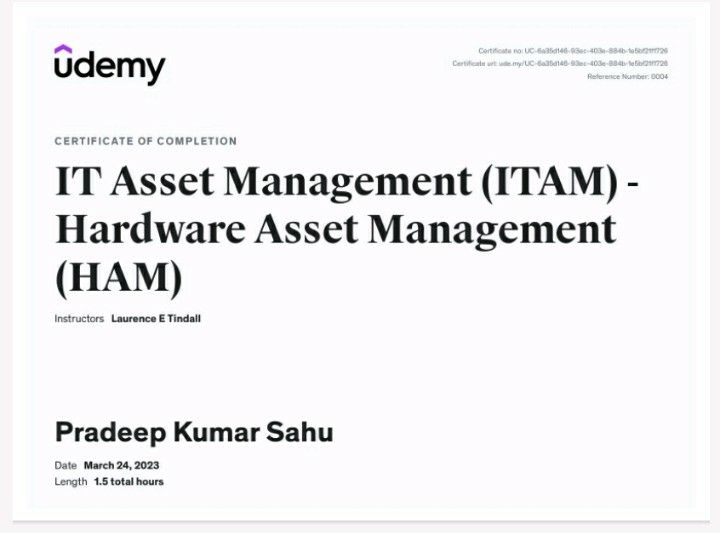 Pradeep kumar Sahu on LinkedIn: #capgemini #ham #udemy Pradeep kumar Sahu on LinkedIn: #capgemini #ham #udemy