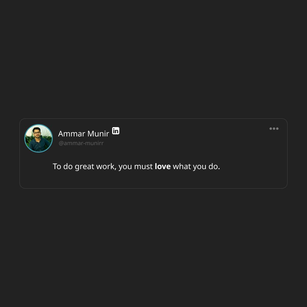 Ammar Munir on LinkedIn: #programming #passion #motivation #success # ... Ammar Munir on LinkedIn: #programming #passion #motivation #success # ...