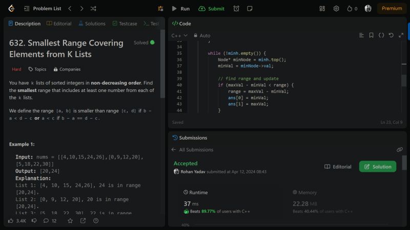 Rohan Yadav on LinkedIn: #100daysofleetcode #leetcode #dsa #cpp # ... Rohan Yadav on LinkedIn: #100daysofleetcode #leetcode #dsa #cpp # ...