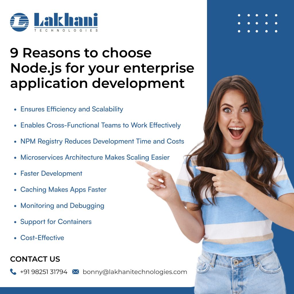 Lakhani Technologies on LinkedIn: #nodejs #enterprisedevelopment # ... Lakhani Technologies on LinkedIn: #nodejs #enterprisedevelopment # ...