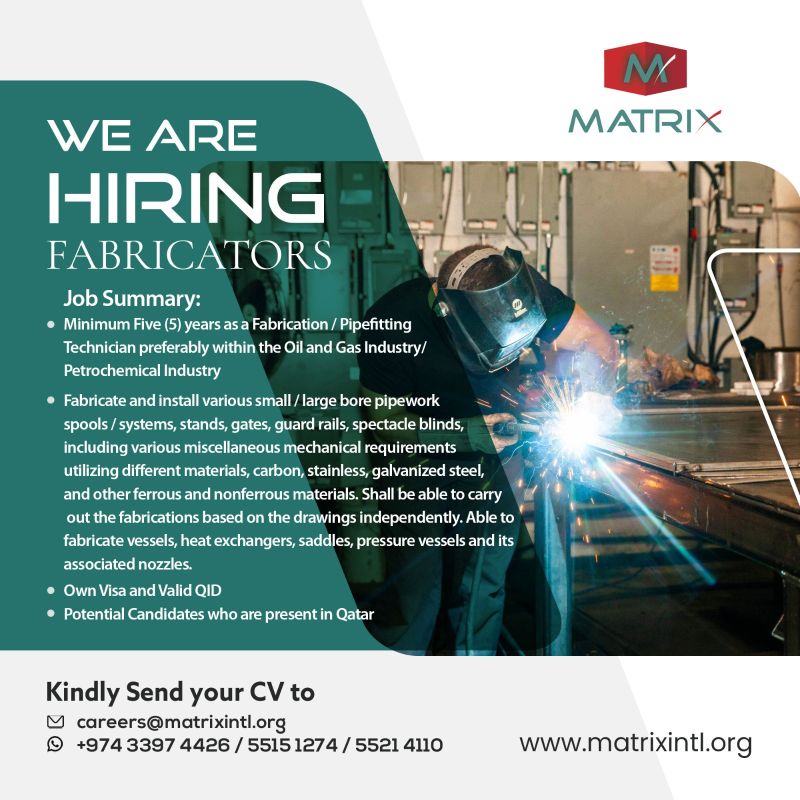 Amruth Deth on LinkedIn: 📩 Share CVs to amruth@matrixintl.org / 3397 ... Amruth Deth on LinkedIn: 📩 Share CVs to amruth@matrixintl.org / 3397 ...