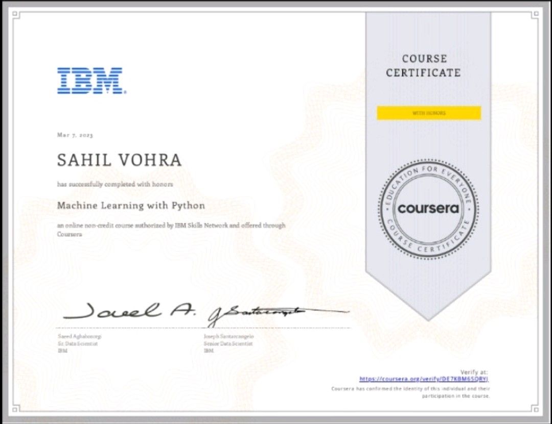 Sahil Vohra on LinkedIn: #machinelearning #python Sahil Vohra on LinkedIn: #machinelearning #python