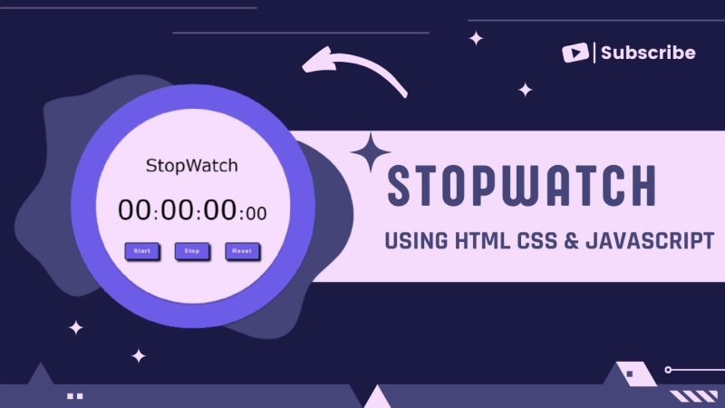 Launching my stopwatch with HTML, CSS, and JavaScript | Malik OBAID ... Launching my stopwatch with HTML, CSS, and JavaScript | Malik OBAID ...