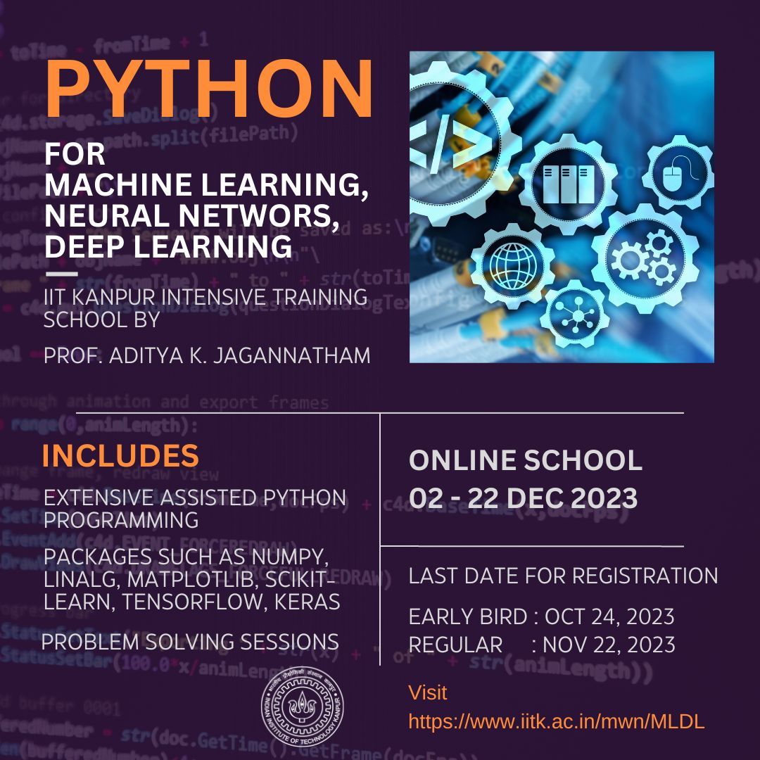 Indian Institute of Technology, Kanpur on LinkedIn: #python # ... Indian Institute of Technology, Kanpur on LinkedIn: #python # ...