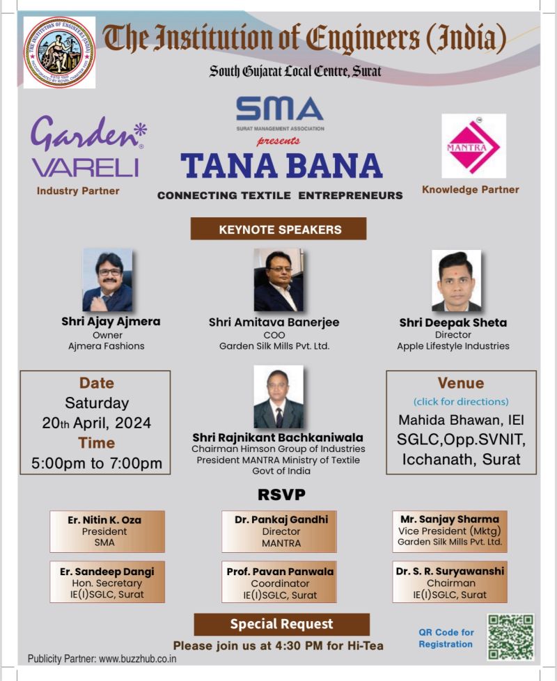 Sandeep Dangi on LinkedIn: #engineers #textiles #tanabana #iei # ... Sandeep Dangi on LinkedIn: #engineers #textiles #tanabana #iei # ...