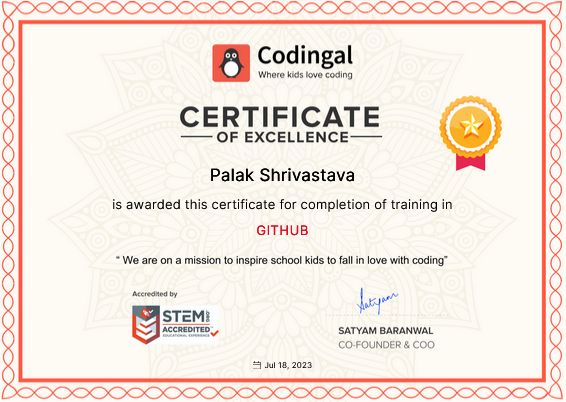 Palak Shrivastava on LinkedIn: #coding #codingforkids #kidscancode # ... Palak Shrivastava on LinkedIn: #coding #codingforkids #kidscancode # ...
