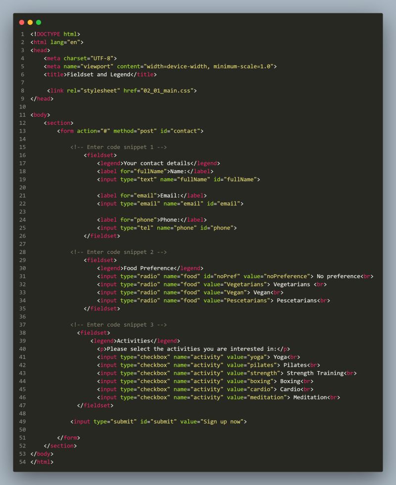 Sabbir Ahmed on LinkedIn: #html #form #legend #fieldset Sabbir Ahmed on LinkedIn: #html #form #legend #fieldset