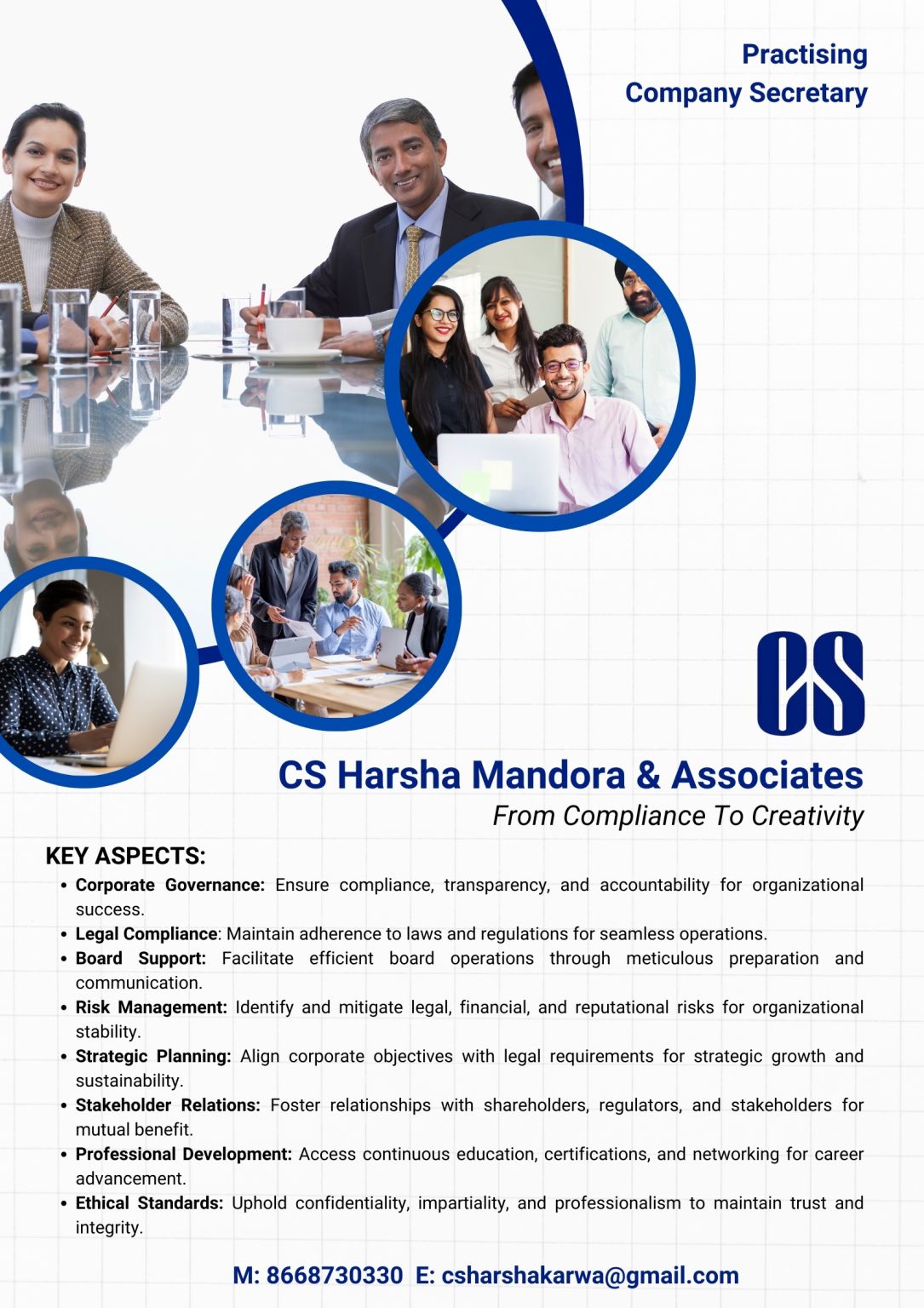 CS Harsha Mandora on LinkedIn: Being a Practicing Company Secretary ... CS Harsha Mandora on LinkedIn: Being a Practicing Company Secretary ...