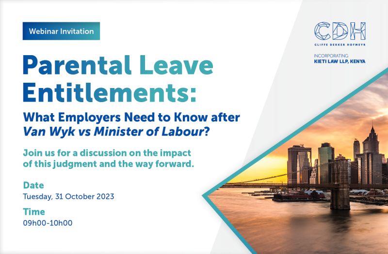 Cliffe Dekker Hofmeyr Inc on LinkedIn: #webinar Cliffe Dekker Hofmeyr Inc on LinkedIn: #webinar