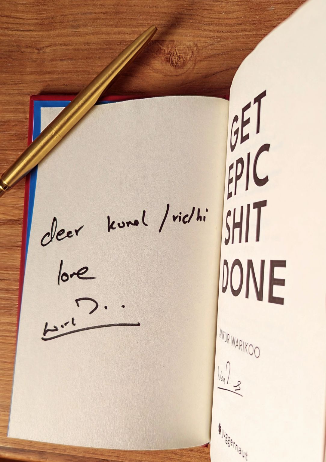 kunal jangid on LinkedIn: #ankurwarikoo #booksigning #inspiration kunal jangid on LinkedIn: #ankurwarikoo #booksigning #inspiration
