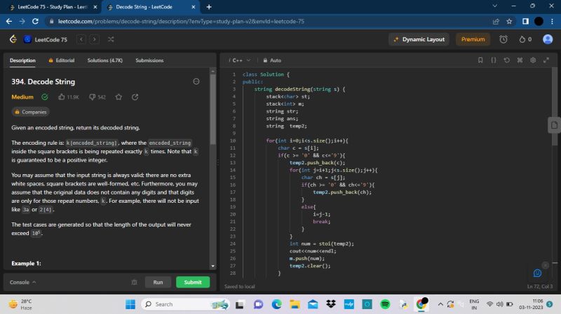 Harsh Gupta on LinkedIn: #leetcodechallenge #codingjourney # ... Harsh Gupta on LinkedIn: #leetcodechallenge #codingjourney # ...
