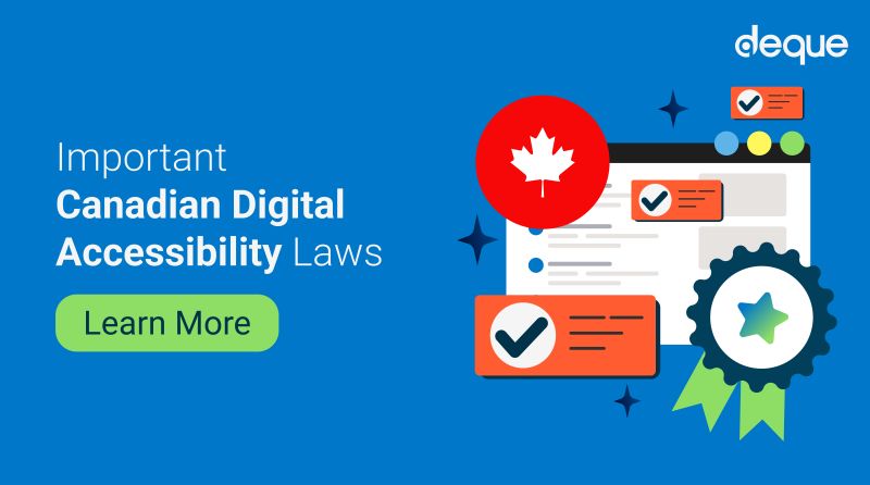 Deque Systems - APAC on LinkedIn: Canadian Digital Accessibility Laws ... Deque Systems - APAC on LinkedIn: Canadian Digital Accessibility Laws ...