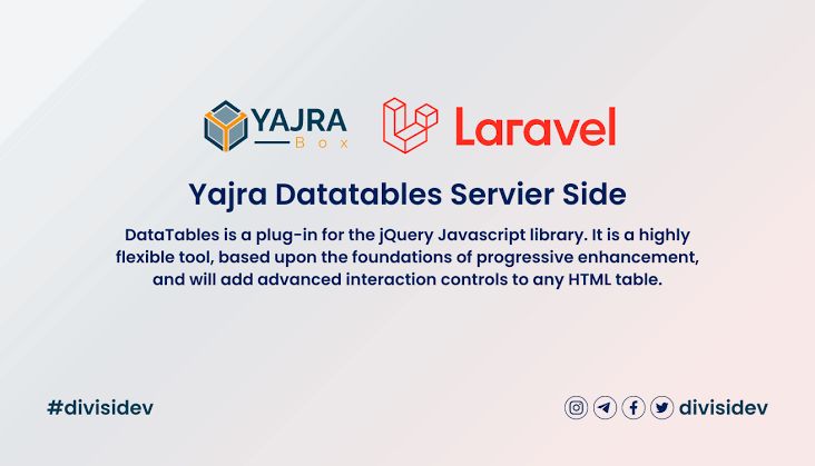 hassan Durra on LinkedIn: Laravel Tips # 2 Yajra Server-Side DataTables ... hassan Durra on LinkedIn: Laravel Tips # 2 Yajra Server-Side DataTables ...