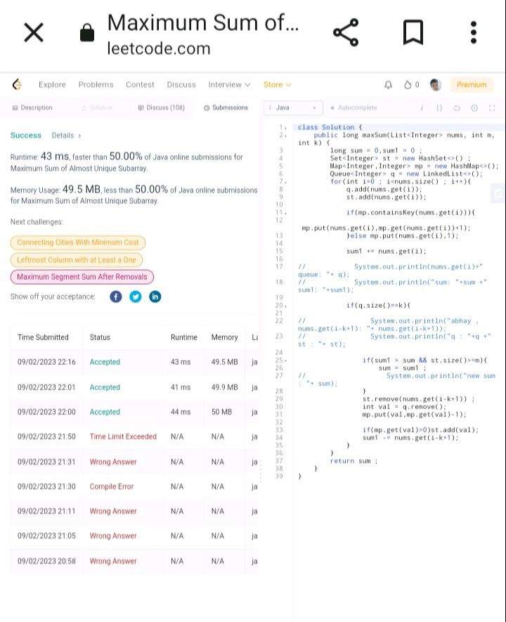 Abhay Urmaliya on LinkedIn: LeetCode Biweekly contest-112 When you ... Abhay Urmaliya on LinkedIn: LeetCode Biweekly contest-112 When you ...