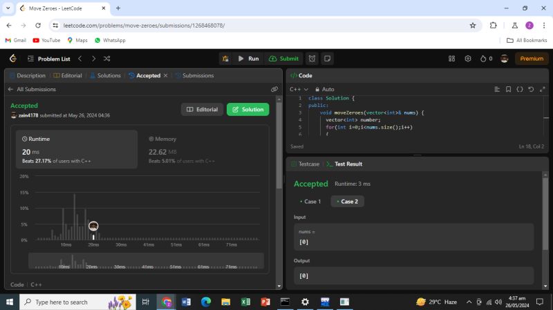 Zain ul Abedin on LinkedIn: #leetcode #coding #problemsolving # ... Zain ul Abedin on LinkedIn: #leetcode #coding #problemsolving # ...