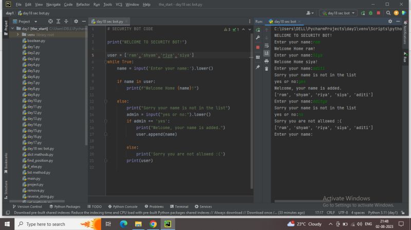 Aditi Mate on LinkedIn: #python #pythonprogramming #skills # ... Aditi Mate on LinkedIn: #python #pythonprogramming #skills # ...