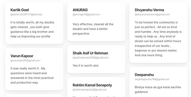 Deepanshu Udhwani on LinkedIn: #jobs #community #internship #mentorship Deepanshu Udhwani on LinkedIn: #jobs #community #internship #mentorship