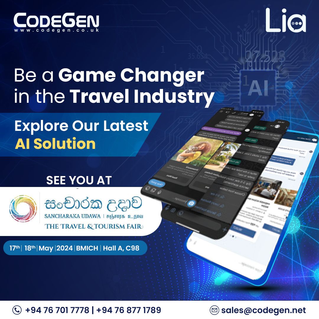 CodeGen International on LinkedIn: #lia #codegen #traveltech #ai # ... CodeGen International on LinkedIn: #lia #codegen #traveltech #ai # ...