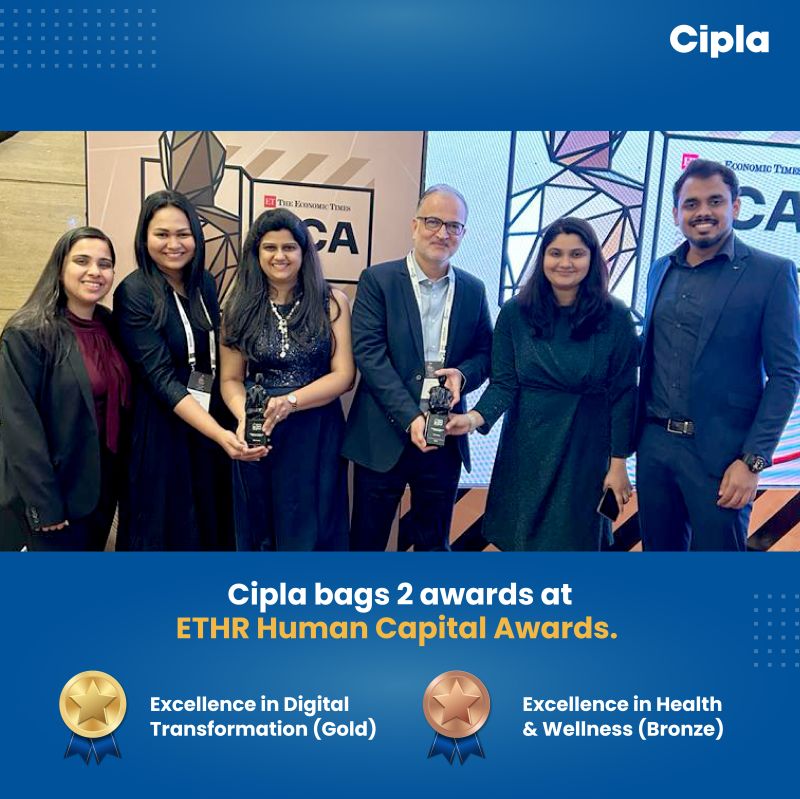 Cipla on LinkedIn: Cipla bags 2 awards at ETHR Human Capital Awards ... Cipla on LinkedIn: Cipla bags 2 awards at ETHR Human Capital Awards ...