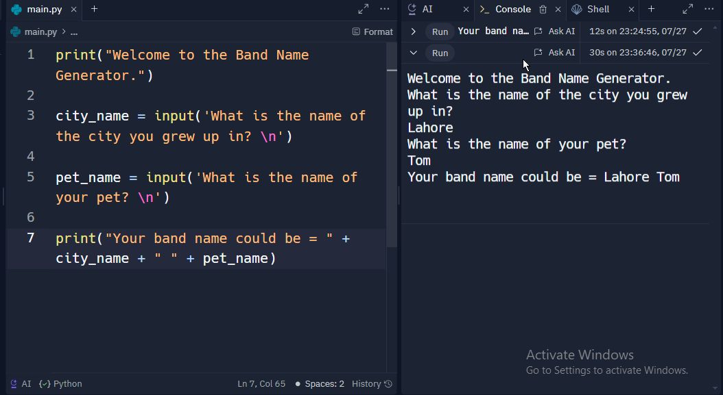 Muhammad SaMi on LinkedIn: #100daysofcode #python #100daysofcode # ... Muhammad SaMi on LinkedIn: #100daysofcode #python #100daysofcode # ...
