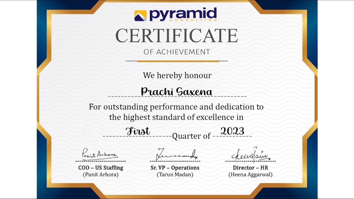 Prachi Saxena on LinkedIn: #appreciation #recognition #thankful Prachi Saxena on LinkedIn: #appreciation #recognition #thankful