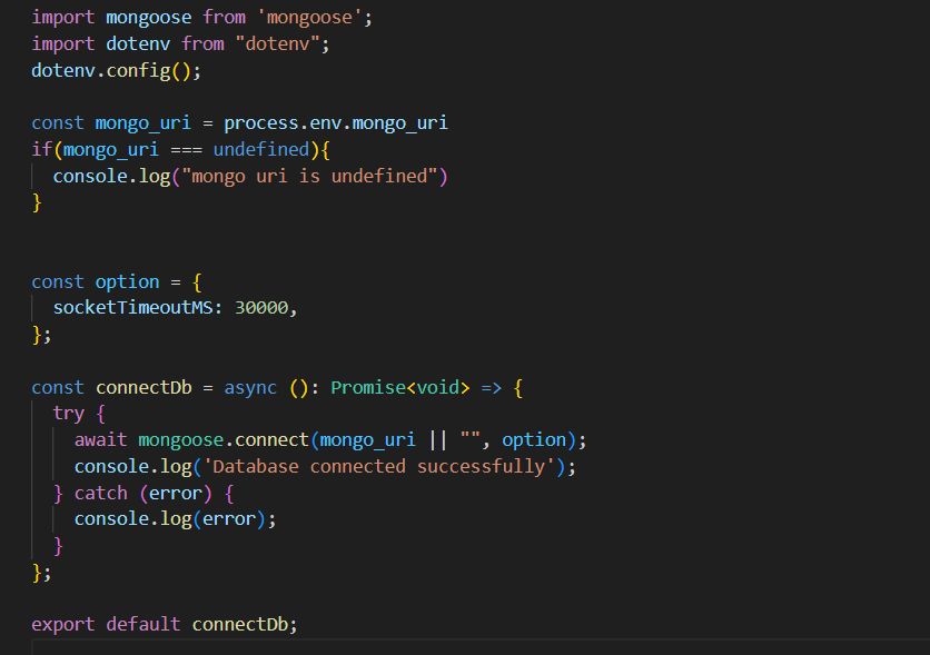 Eme Udobong on LinkedIn: Establishing connection to mongodb database ... Eme Udobong on LinkedIn: Establishing connection to mongodb database ...
