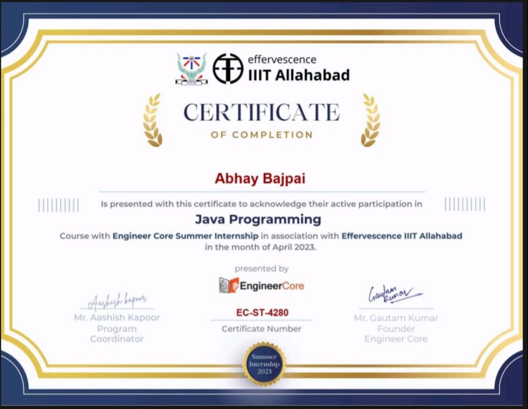 Abhay Bajpai on LinkedIn: #softwaredevelopment #java #programming # ... Abhay Bajpai on LinkedIn: #softwaredevelopment #java #programming # ...