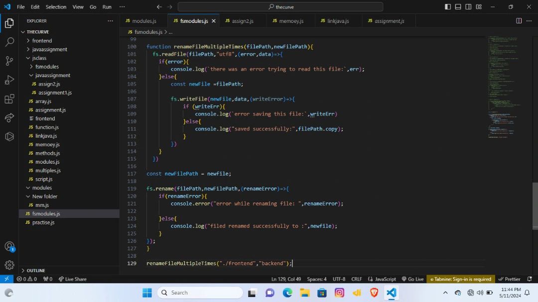 Emeka Chigbata on LinkedIn: i wrote a function that renames a file ... Emeka Chigbata on LinkedIn: i wrote a function that renames a file ...