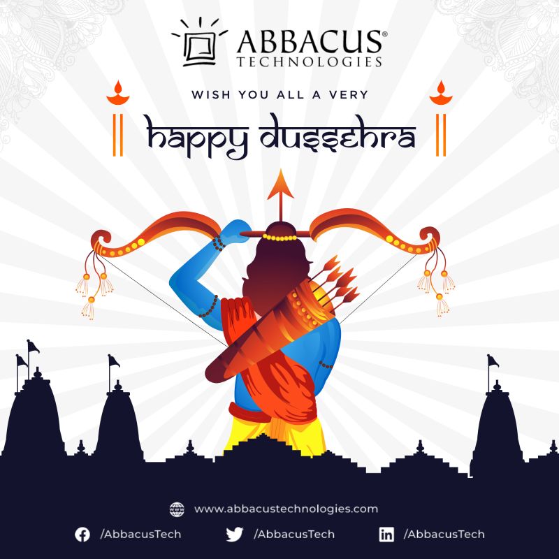 Abbacus Technologies on LinkedIn: #dusshera #victoryofgood Abbacus Technologies on LinkedIn: #dusshera #victoryofgood