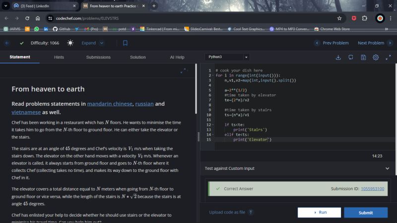 Aayush Talukdar on LinkedIn: #codechef #codingchallenge #pythoncoding # ... Aayush Talukdar on LinkedIn: #codechef #codingchallenge #pythoncoding # ...