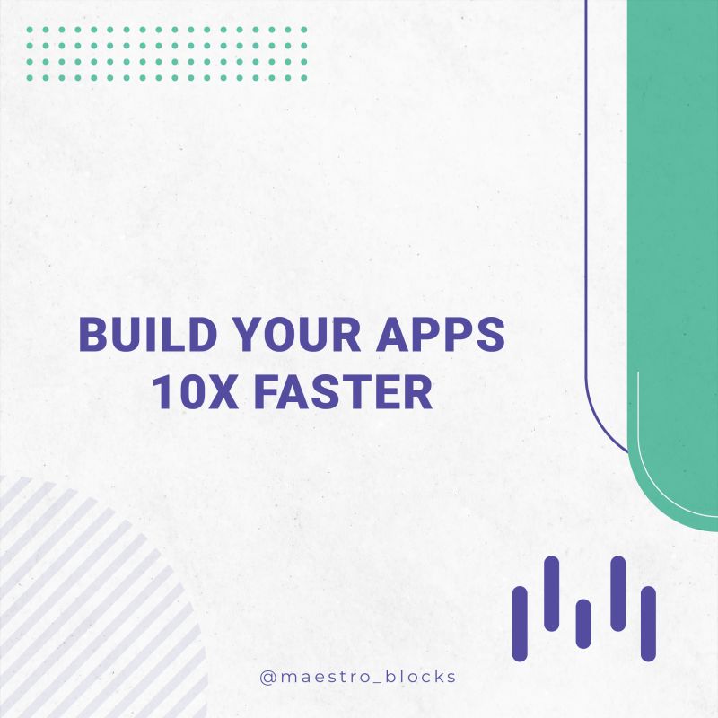 Maestro Blocks on LinkedIn: #lowcode #nocode #applications #business Maestro Blocks on LinkedIn: #lowcode #nocode #applications #business