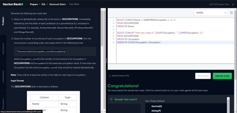Mohit Singhal on LinkedIn: #20daysofsql #sql #datascience # ... Mohit Singhal on LinkedIn: #20daysofsql #sql #datascience # ...