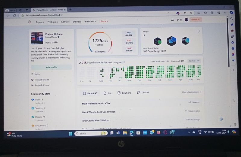 Prajwal Hirkane on LinkedIn: #365daychallenge #leetcode #dailycoding # ... Prajwal Hirkane on LinkedIn: #365daychallenge #leetcode #dailycoding # ...