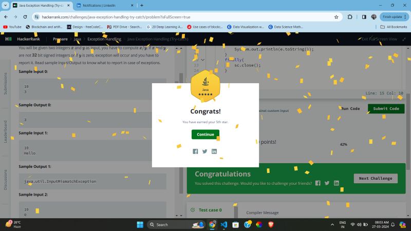Diptendu Pal on LinkedIn: #coding #programming #java #hackerrank # ... Diptendu Pal on LinkedIn: #coding #programming #java #hackerrank # ...
