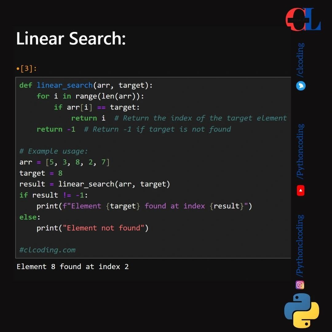 Salman Bilal on LinkedIn: Searching Algorithms of Python Salman Bilal on LinkedIn: Searching Algorithms of Python