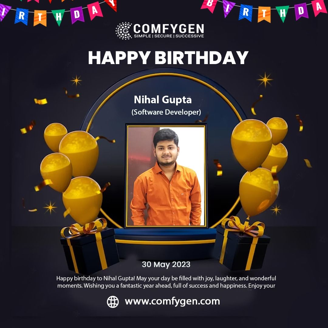 Comfygen Private Limited on LinkedIn: #happybirthday #birthdaywishes # ... Comfygen Private Limited on LinkedIn: #happybirthday #birthdaywishes # ...