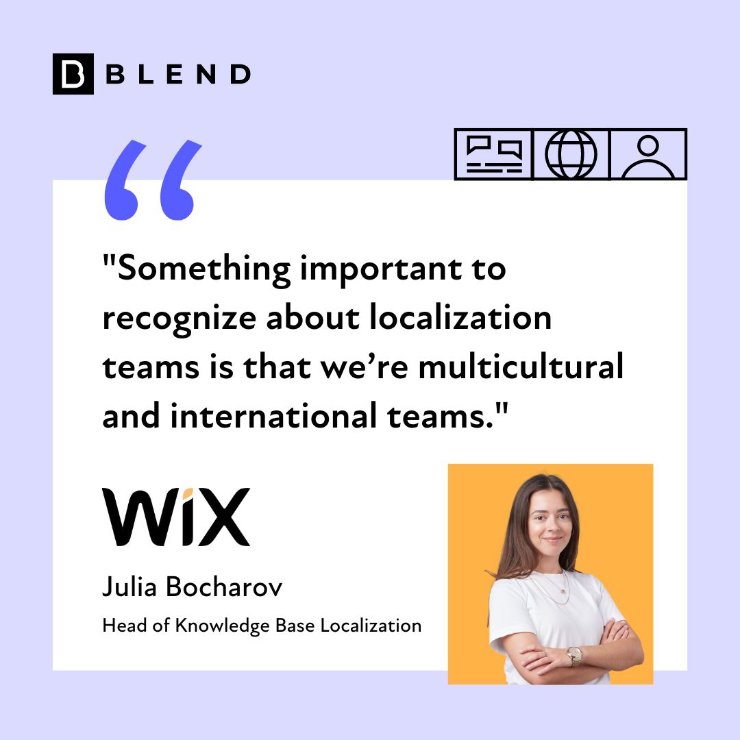 BLEND Localization on LinkedIn: Meet Julia Bocharov, Localization ... BLEND Localization on LinkedIn: Meet Julia Bocharov, Localization ...