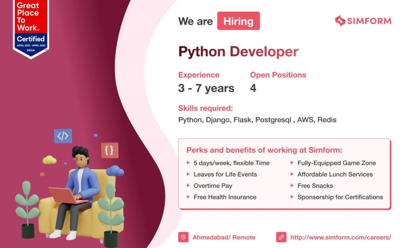 HARDIK KADIYA on LinkedIn: π Calling all Python Developers! π Are you ... HARDIK KADIYA on LinkedIn: π Calling all Python Developers! π Are you ...