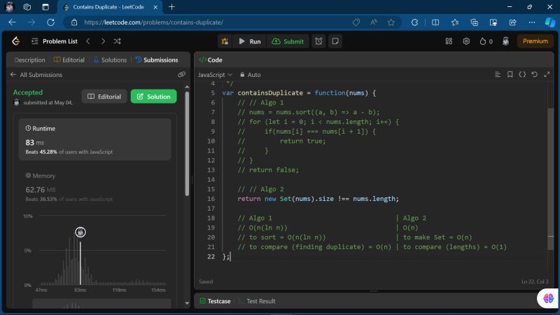 How I solved LeetCode problem 217 | Rayan Tanzeem posted on the topic ... How I solved LeetCode problem 217 | Rayan Tanzeem posted on the topic ...