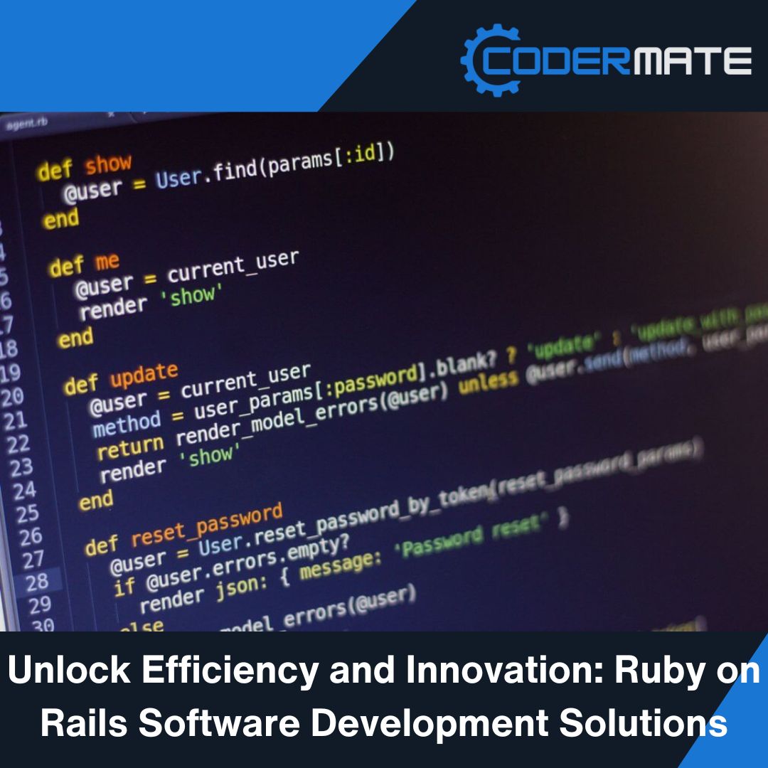 CoderMate on LinkedIn: #rubyonrails #softwaredevelopment #innovation # ... CoderMate on LinkedIn: #rubyonrails #softwaredevelopment #innovation # ...