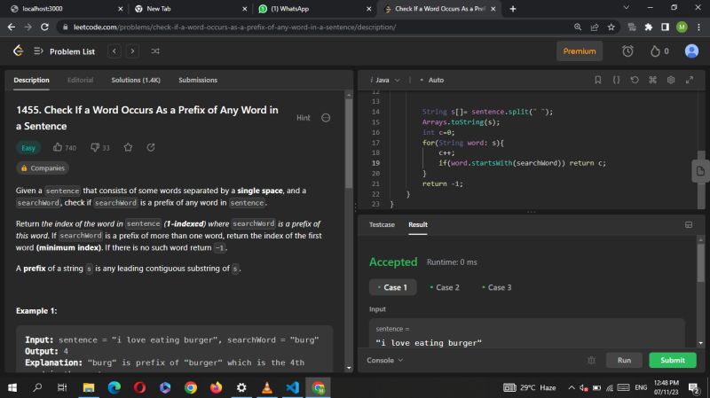 Mitun kumar Sahu on LinkedIn: #day65 #leetcode #leetcode2023 # ... Mitun kumar Sahu on LinkedIn: #day65 #leetcode #leetcode2023 # ...