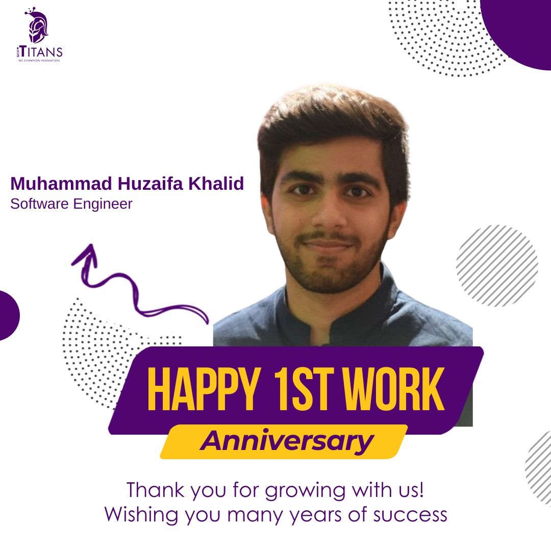Huzaifa Khalid on LinkedIn: #anniversary #milestone #gratitude # ... Huzaifa Khalid on LinkedIn: #anniversary #milestone #gratitude # ...