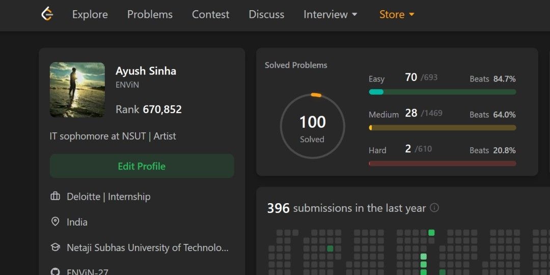 Ayush Sinha on LinkedIn: #python #cpp #java #first_100_problems # ... Ayush Sinha on LinkedIn: #python #cpp #java #first_100_problems # ...