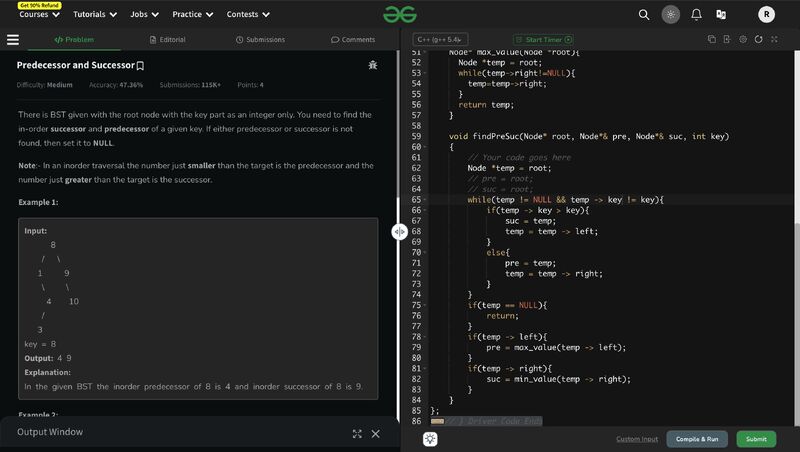 ROHAN BAIRAGI on LinkedIn: #leetcode #geeksforgeeks #problemsolving # ... ROHAN BAIRAGI on LinkedIn: #leetcode #geeksforgeeks #problemsolving # ...