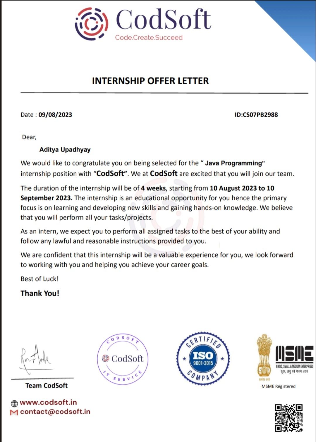Aditya Upadhyay on LinkedIn: #connections Aditya Upadhyay on LinkedIn: #connections