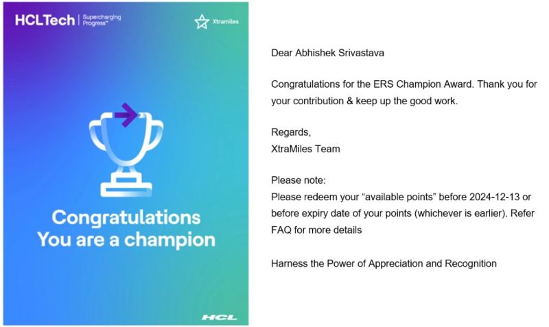 Abhishek Srivastava on LinkedIn: #hcltech #hcltechnologies #hcl #awards ... Abhishek Srivastava on LinkedIn: #hcltech #hcltechnologies #hcl #awards ...