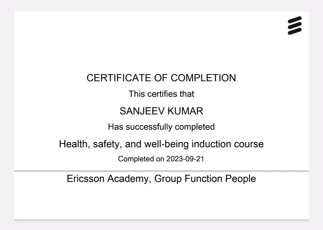 Sanjeev Kumar Verma on LinkedIn: Successfully Completed !!! 😊 Sanjeev Kumar Verma on LinkedIn: Successfully Completed !!! 😊