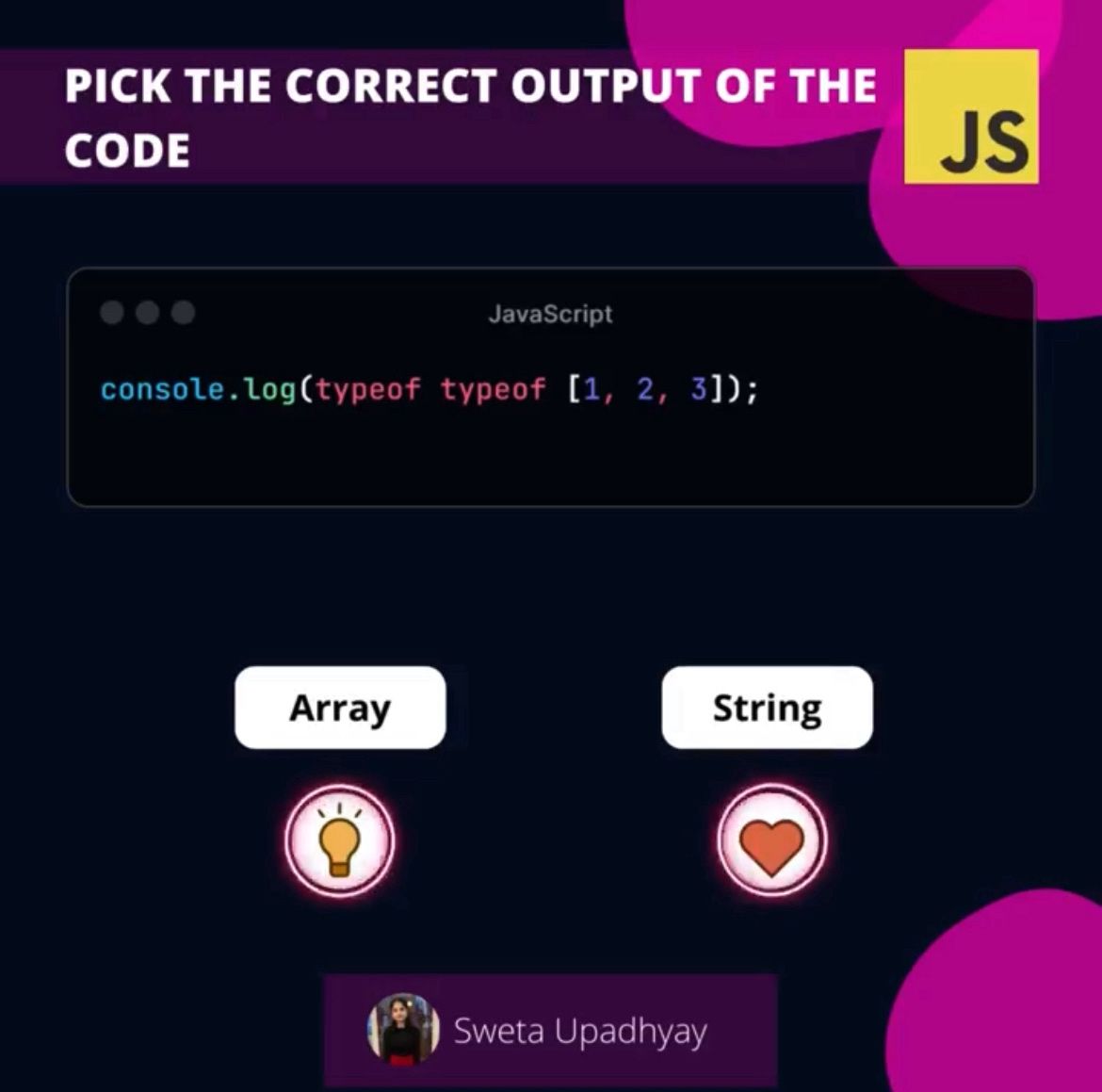 Neeraj Maurya on LinkedIn: #javascript #coders #javascript # ... Neeraj Maurya on LinkedIn: #javascript #coders #javascript # ...