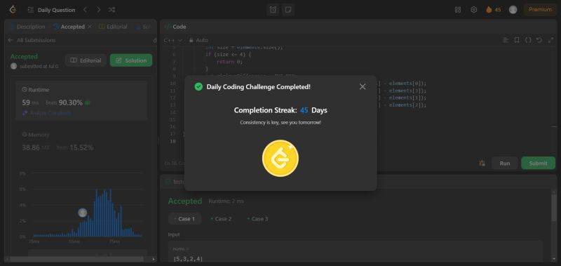 Himanshu S. on LinkedIn: Day 167 - Solved 1 problem at LeetCode 1 ... Himanshu S. on LinkedIn: Day 167 - Solved 1 problem at LeetCode 1 ...